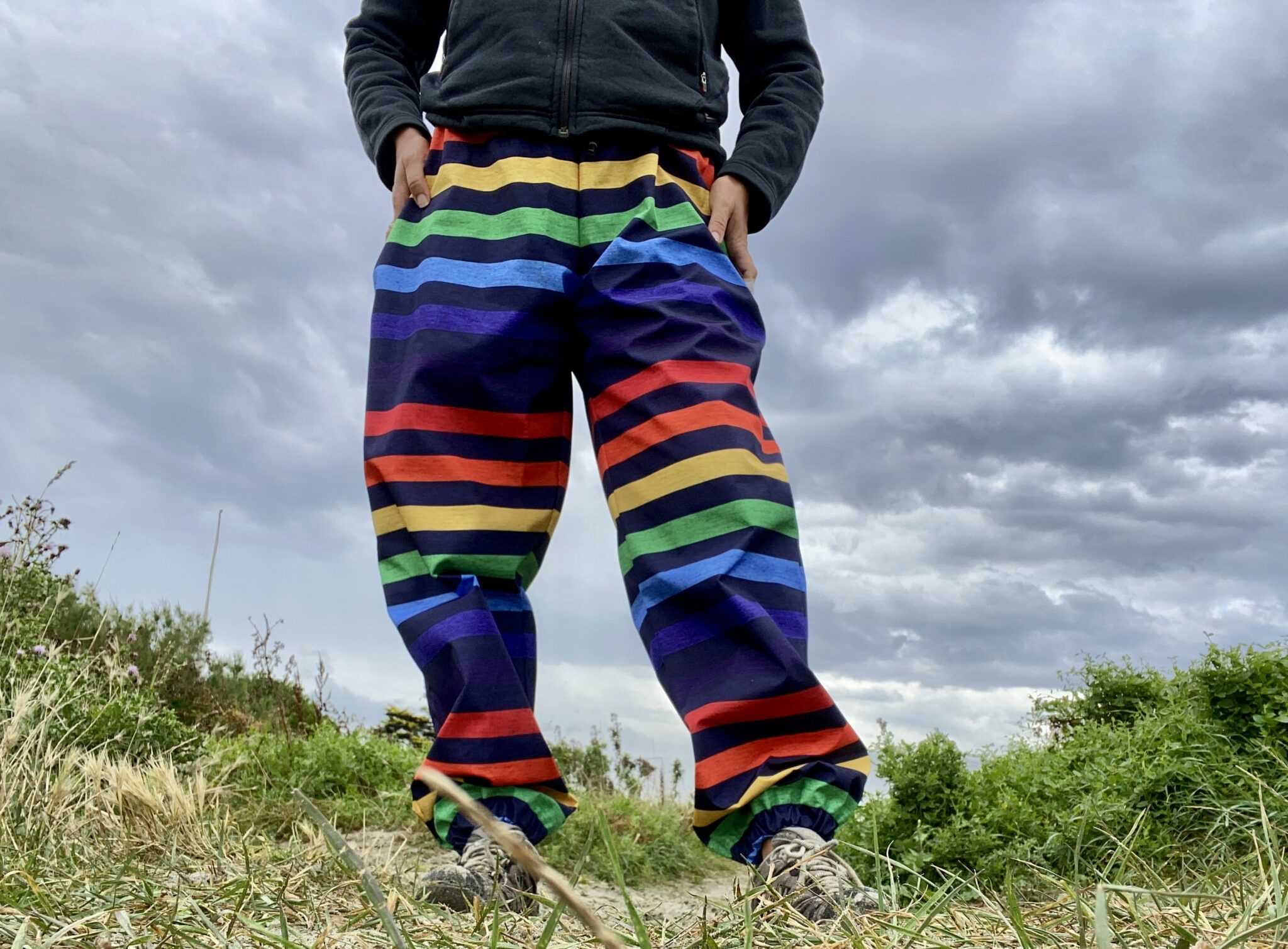Free Range Fun Over Trousers Sewing Pattern - Adult Male/Straight Fit ...
