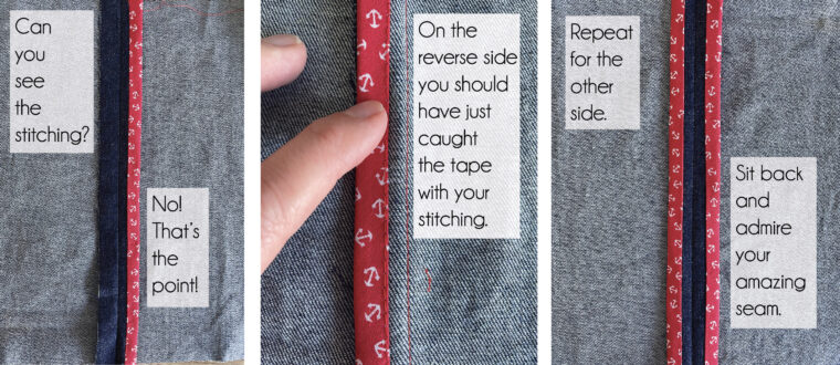 How To Finish A Seam Part 2 | Waves & Wild